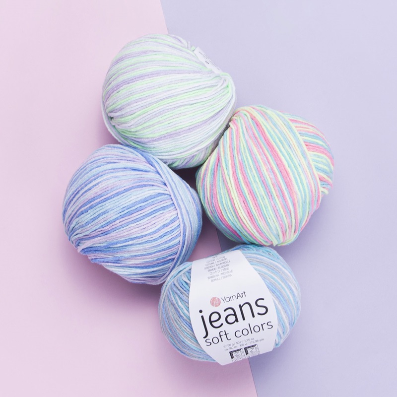 YarnArt Jeans Soft Colors | Sklep internetowy Alemotek.pl